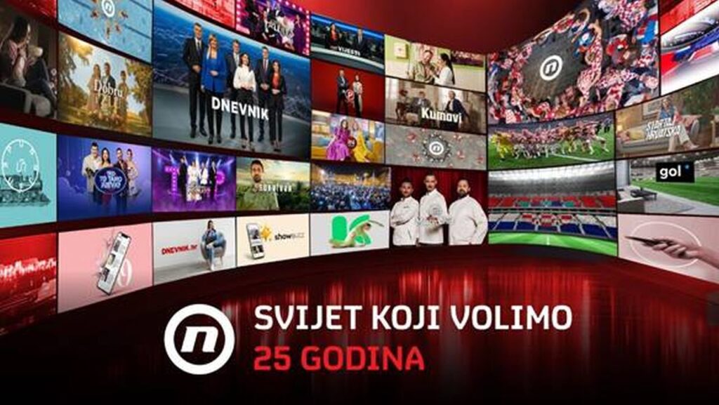 Nova TV već četvrt stoljeća proizvodi relevantan, zabavan i kvalitetan ...